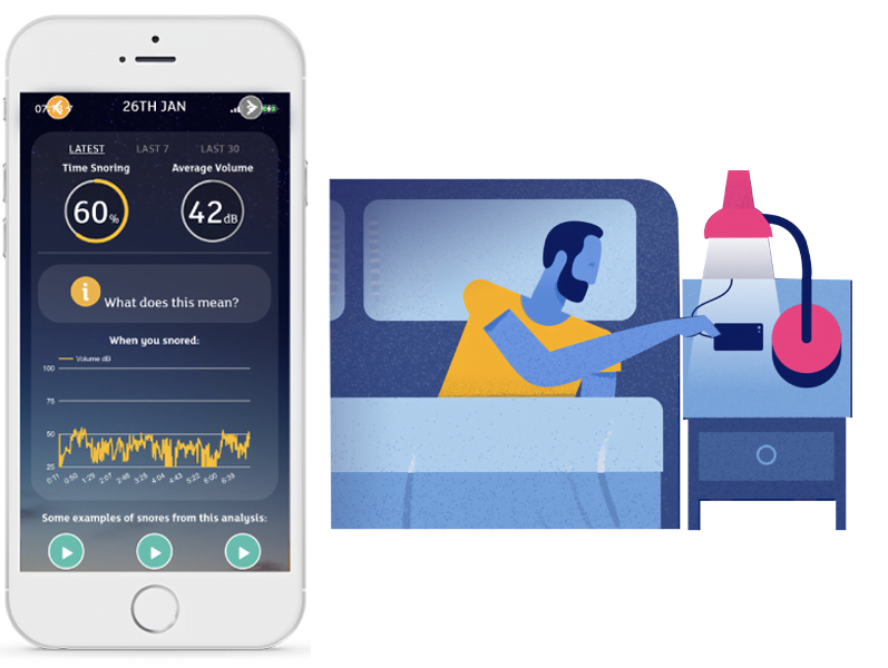 SoundSleep Mobile App | Snoring Relief