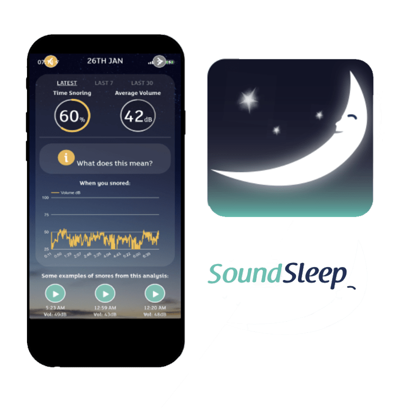 SoundSleep Mobile App | Snoring Relief